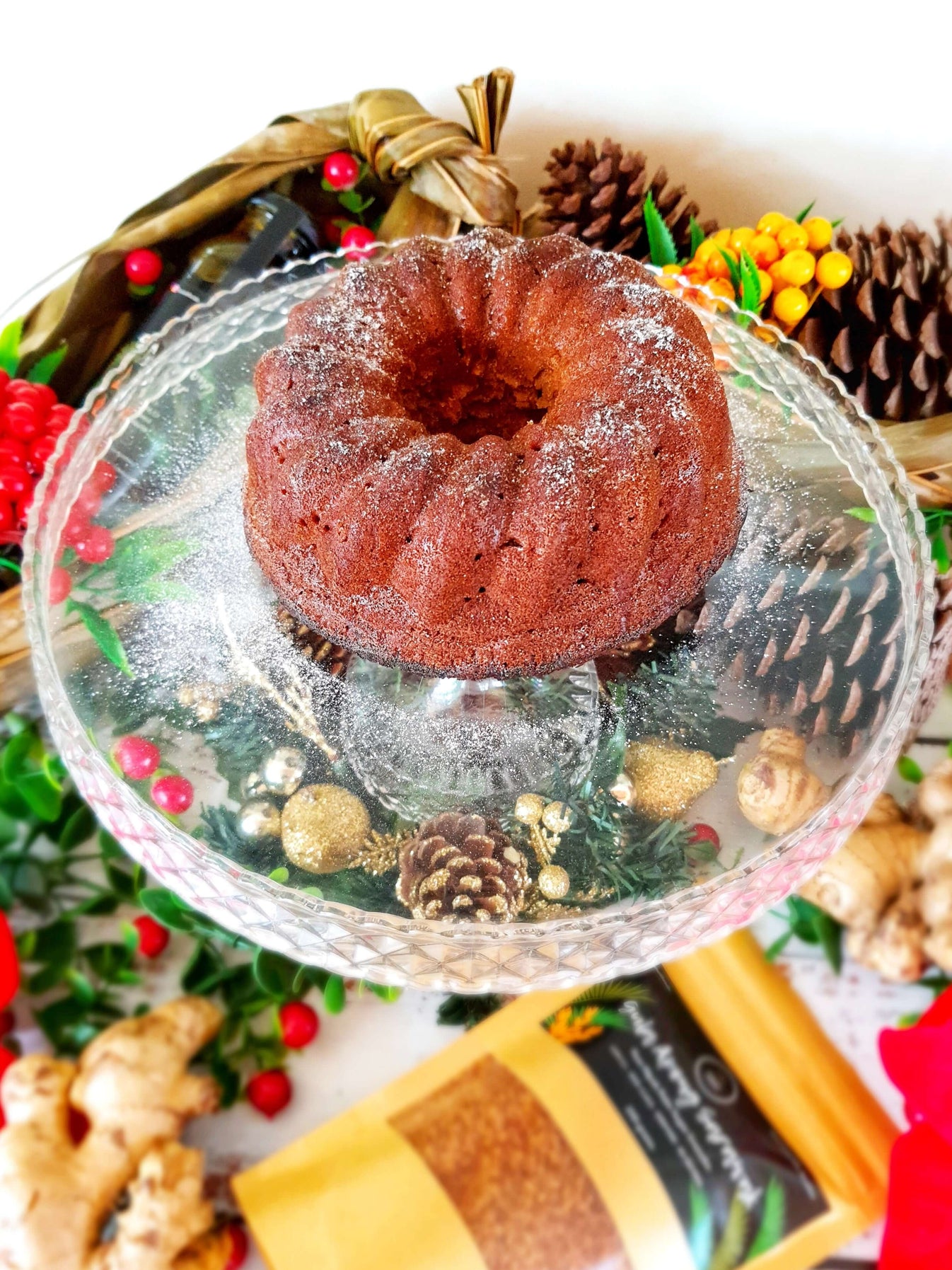 Gula Apong Ginger Cake
